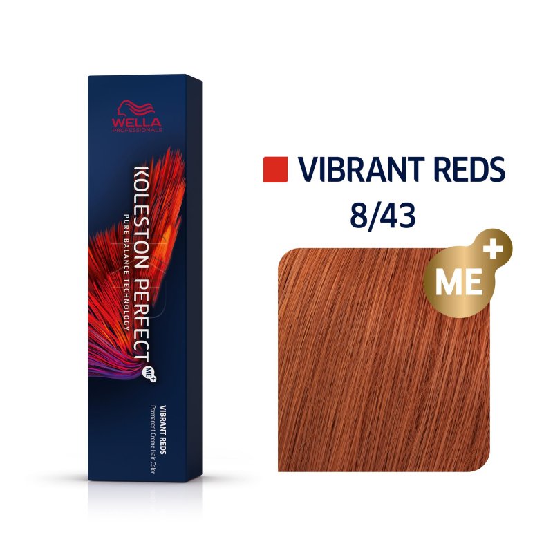 Wella Professionals Koleston Perfect Me+ Vibrant Reds 8/43 hellblond ...