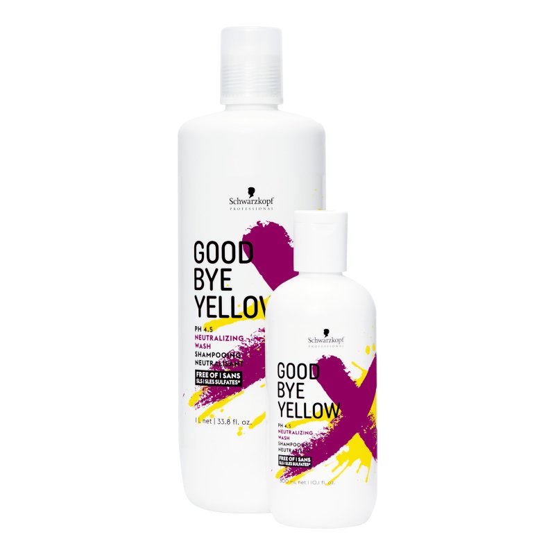 Schwarzkopf Goodbye Yellow Neutralisierendes Shampoo 1000ml günstig ...