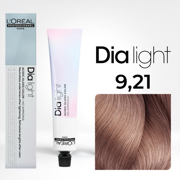 L'Oréal Professionnel Dialight 10,21 Milkshake Perlmutt Silver 50ml ...